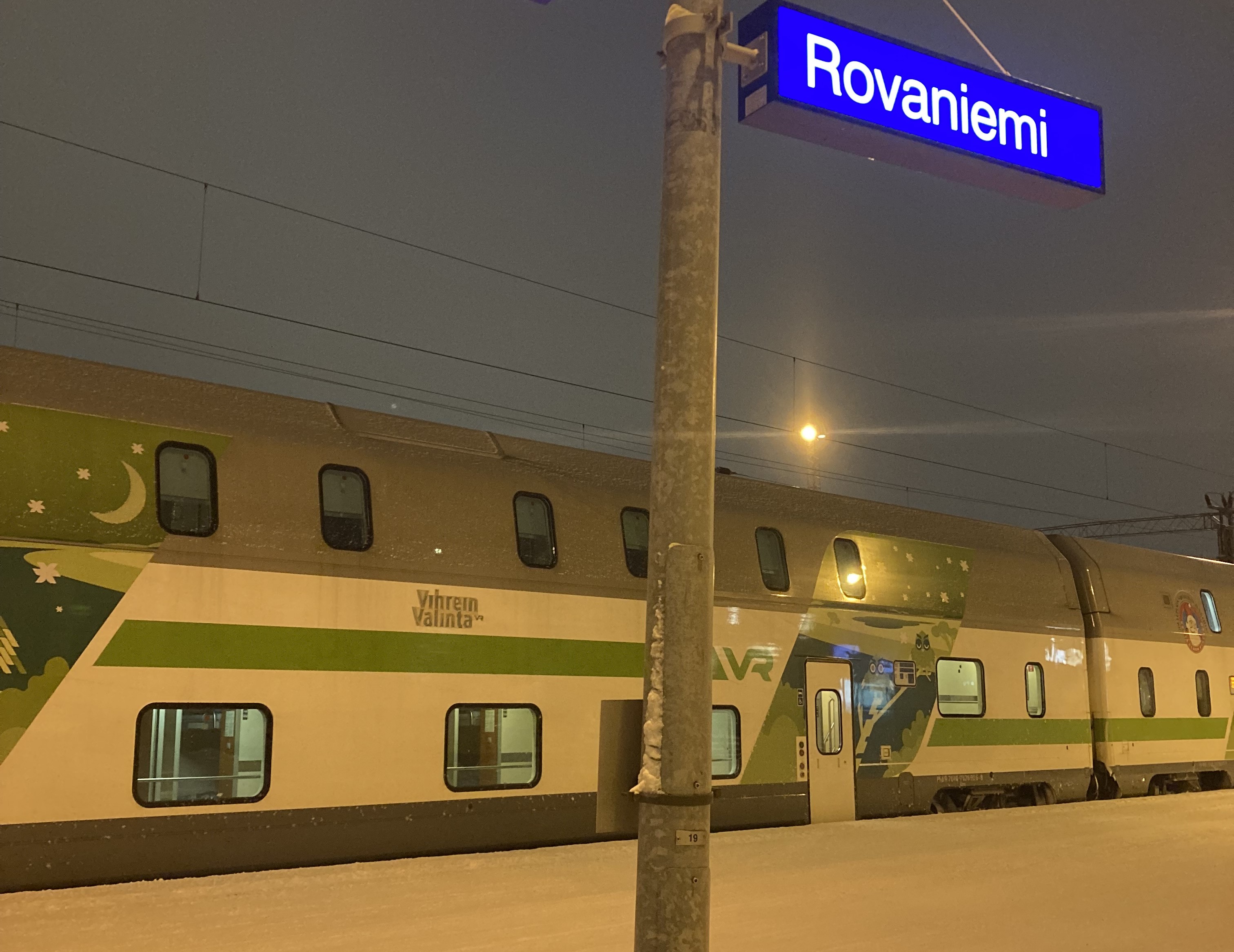 Finnish night train to Santa’s village – Nights on Tracks